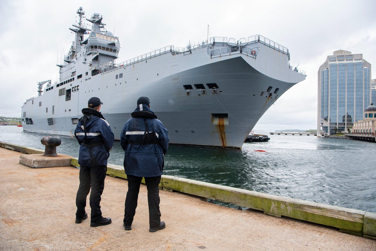 Mission Jeanne d’Arc : après le Canada, le Dixmude et l'Aconit arrivent ...