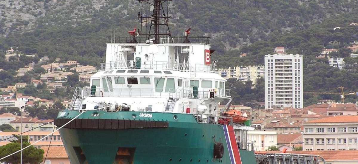 Méditerranée : Première mission pour le BSAD Jason | Mer et Marine