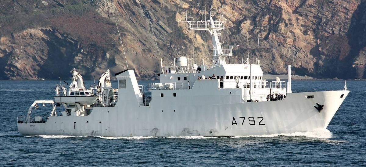 Un nouveau sondeur pour le bâtiment hydrographique Borda | Mer et Marine