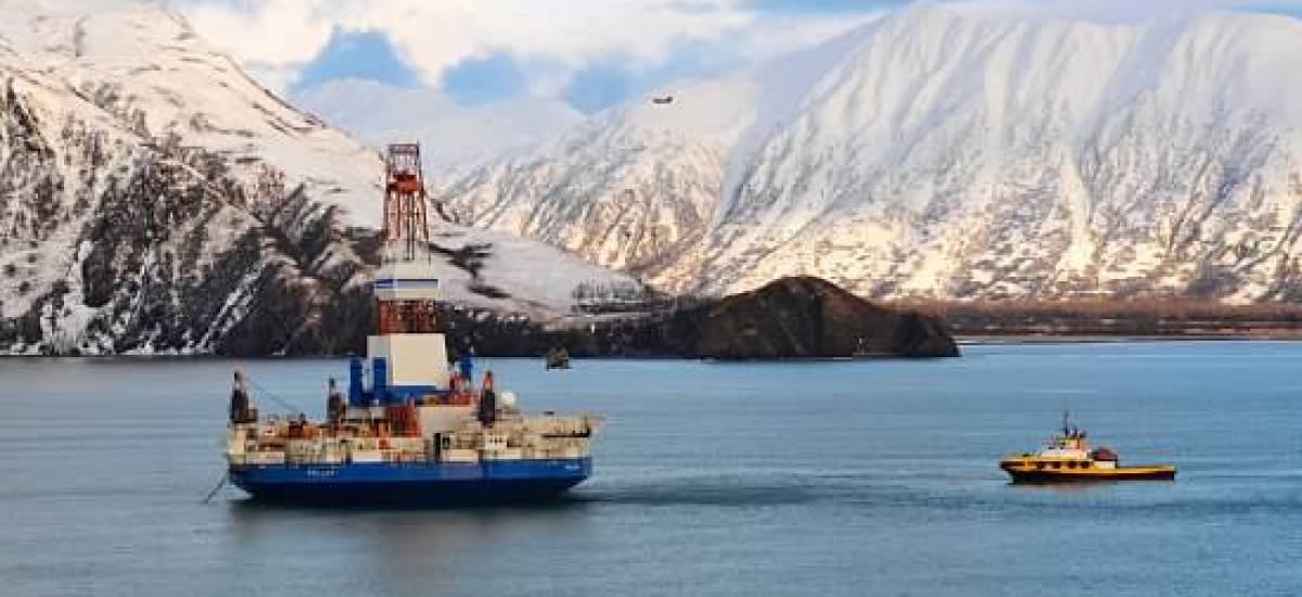 Alaska : Le Kulluk arrivé à bon port | Mer et Marine