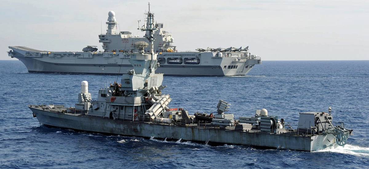 Manœuvres italo-israéliennes en Méditerranée orientale | Mer et Marine