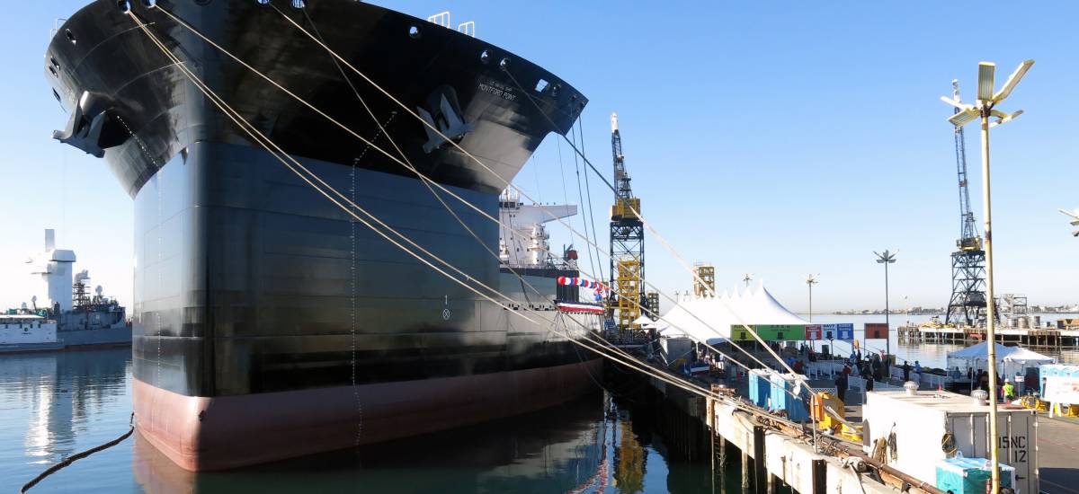 La première MLP américaine baptisée | Mer et Marine