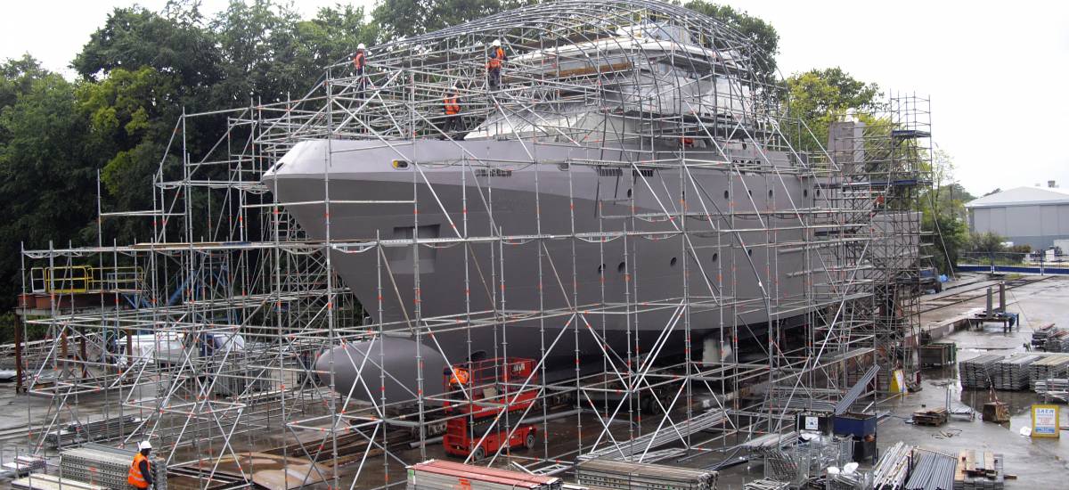 Le bâtiment de formation Almak doit être mis à flot en juillet | Mer et ...