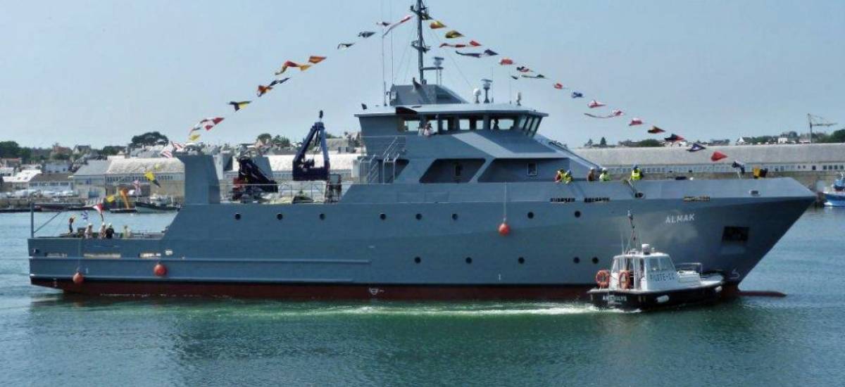 Le bâtiment de formation Almak mis à l’eau | Mer et Marine