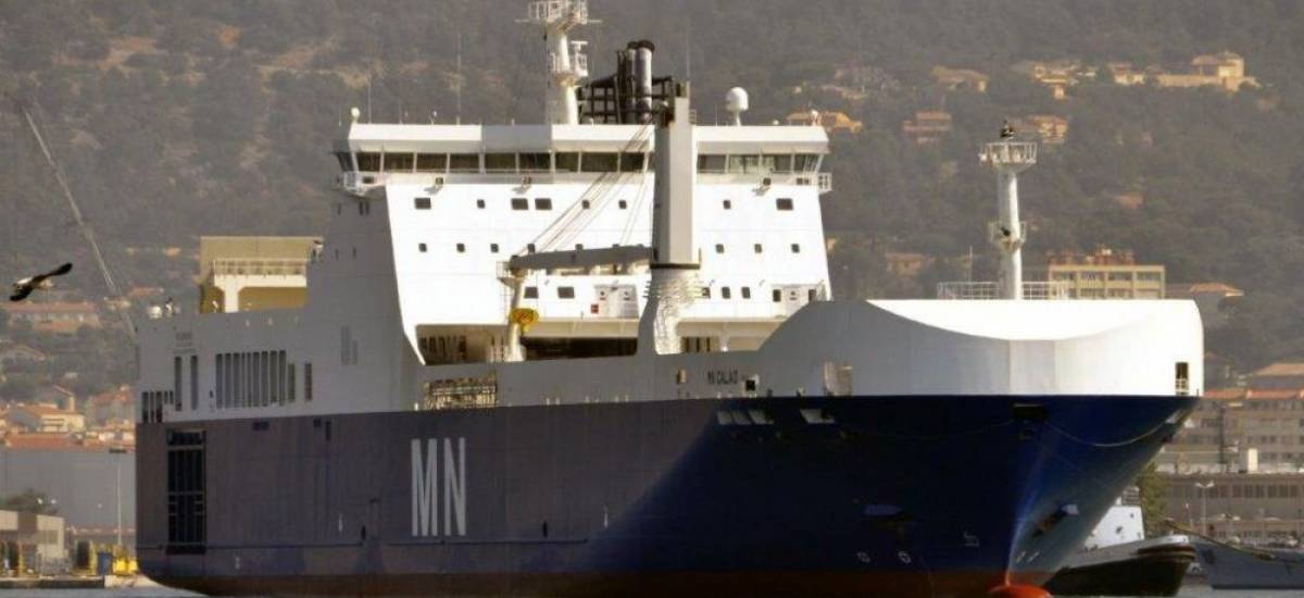 Le nouveau roulier de la Maritime Nantaise rejoint Toulon | Mer et Marine