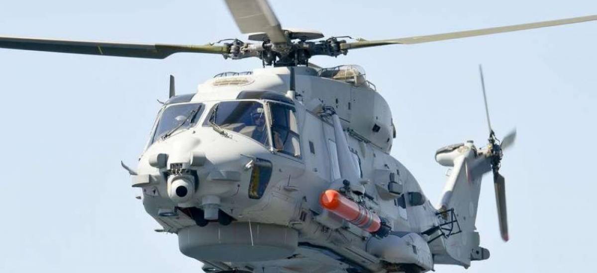 La torpille MU90 s’envole avec le Caïman Marine | Mer et Marine