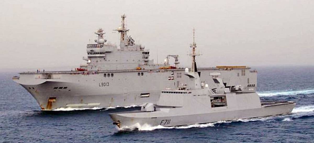 Le Mistral se prépare pour la cinquième mission Jeanne d’Arc | Mer et ...