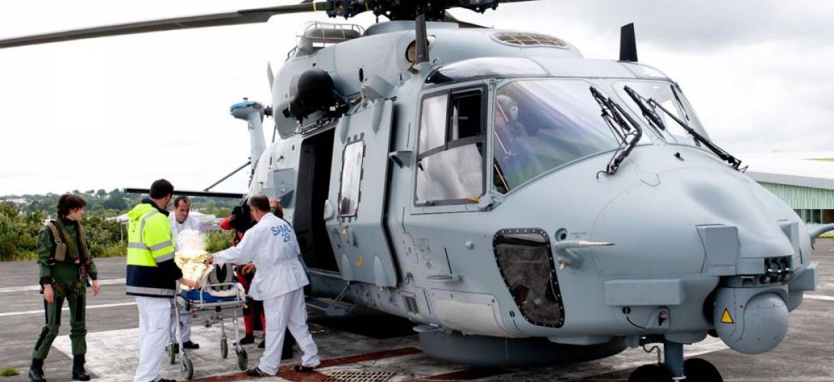 Un Caïman Marine évacue un pêcheur en Manche | Mer et Marine