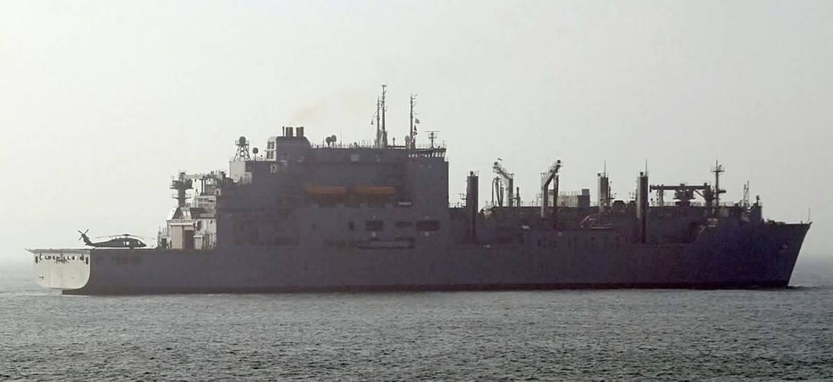 L’USNS Robert E. Peary en escale à Brest | Mer et Marine