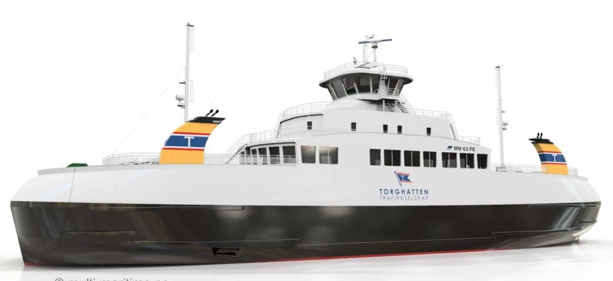 Un ferry hybride au biofuel et évolutif pour Torghatten | Mer et Marine