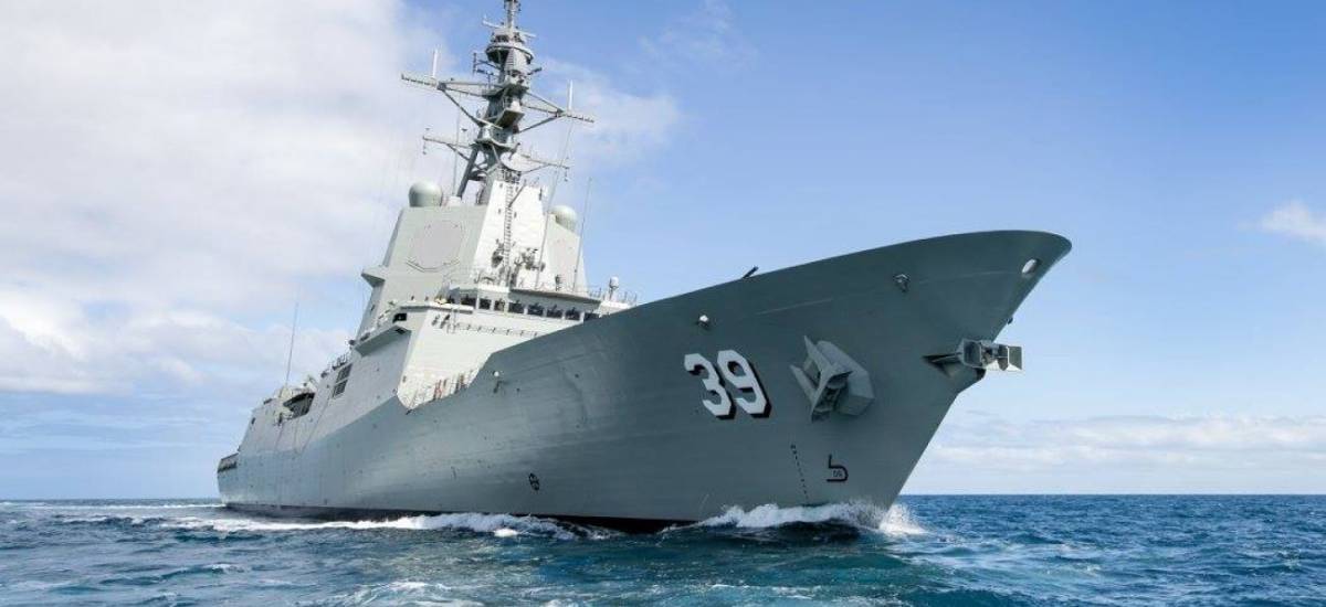 Le HMAS Hobart achève ses premiers essais en mer | Mer et Marine