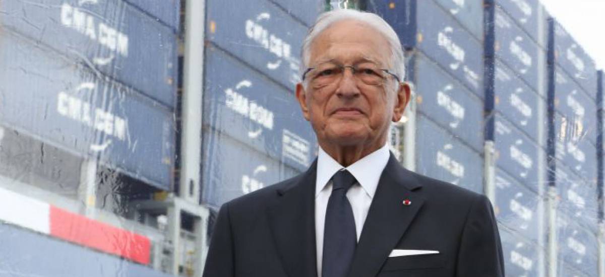 CMA CGM : Jacques Saadé confie la présidence à son fils Rodolphe | Mer ...