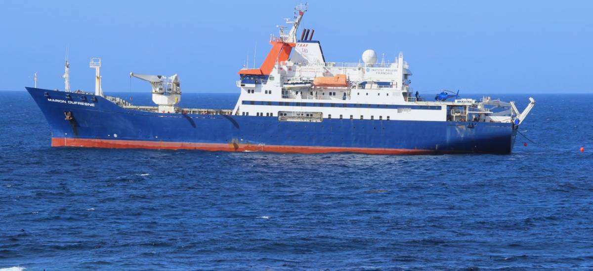 Le Marion Dufresne part pour une mission scientifique australe | Mer et ...