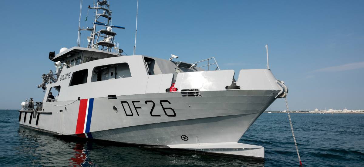 La Douane met en service une nouvelle vedette garde-côte à Marseille ...
