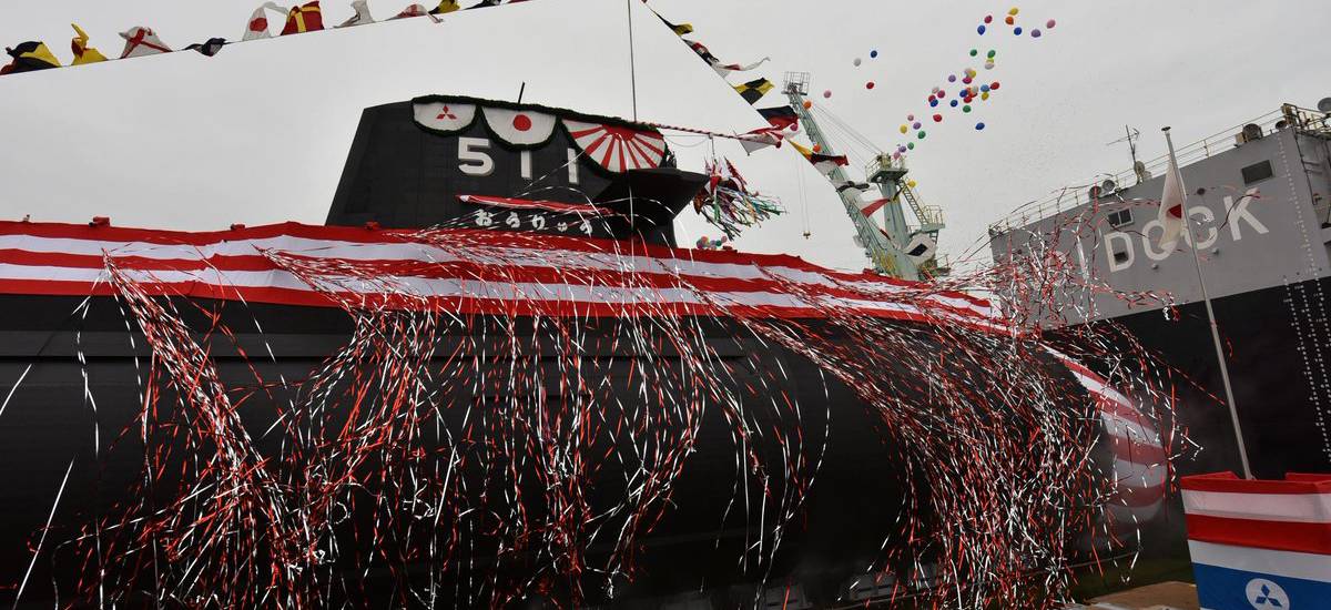 Le Japon met à l’eau son 11ème sous-marin du type Soryu | Mer et Marine
