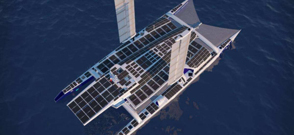 Energy Observer va être doté de nouvelles voiles Oceanwings | Mer et Marine