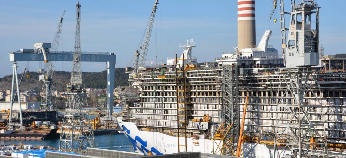 Fincantieri reprend progressivement son activité en Italie | Mer et Marine