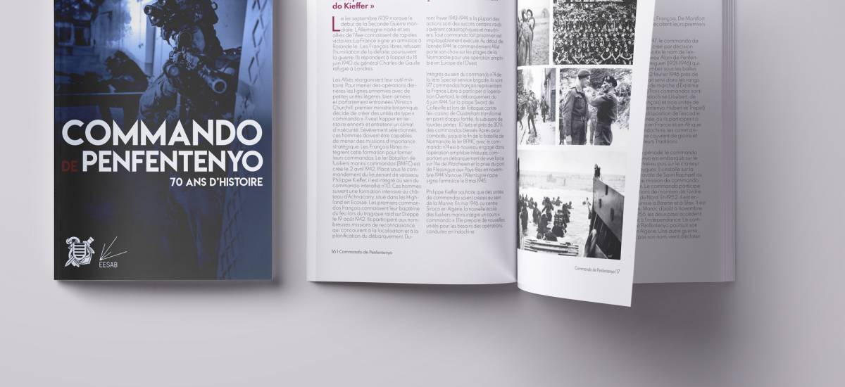 Tradition et solidarité : un livre sur le commando de Penfentenyo | Mer et Marine