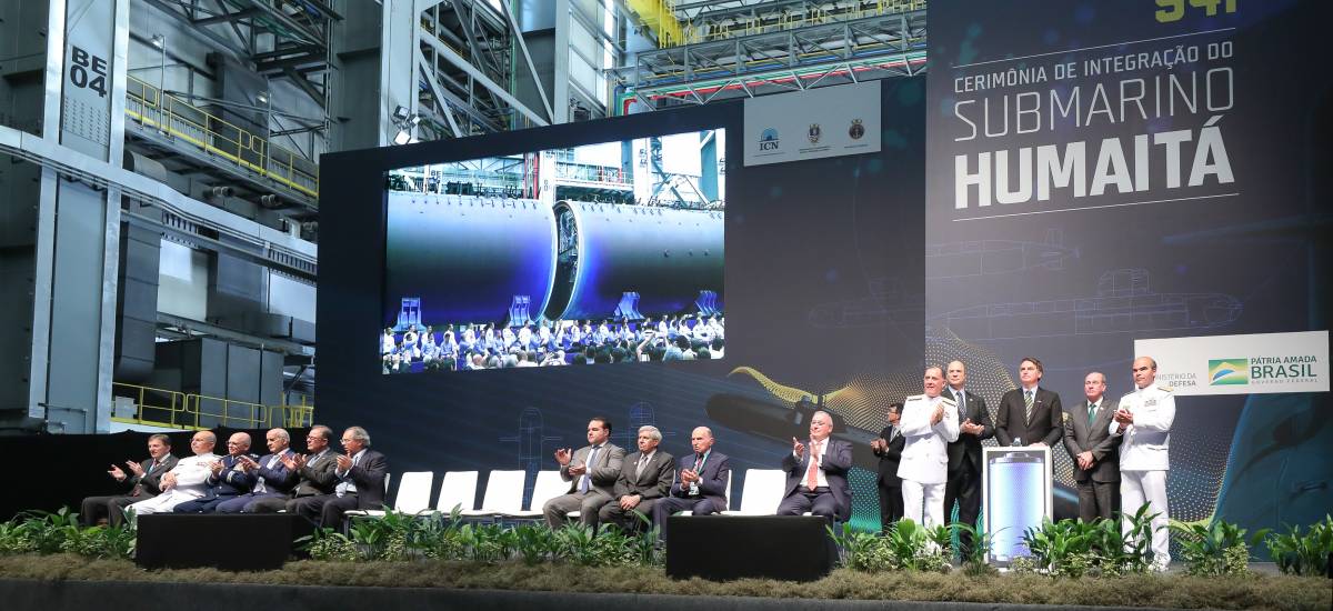 Le second Scorpène brésilien assemblé | Mer et Marine