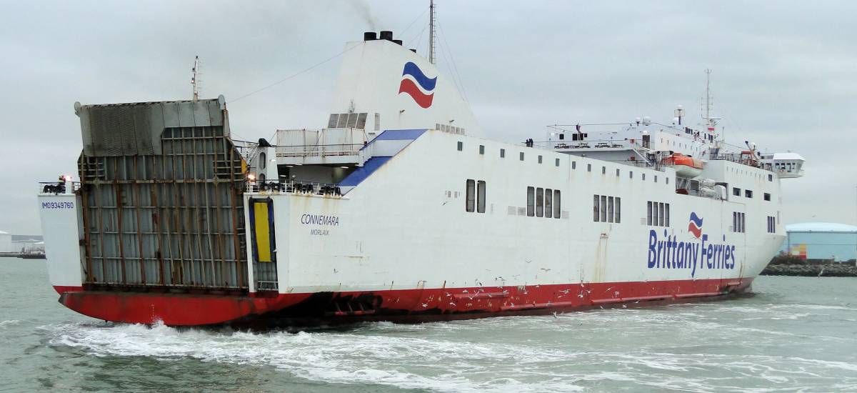 Brittany Ferries : le Connemara prend ses quartiers au Havre | Mer et ...