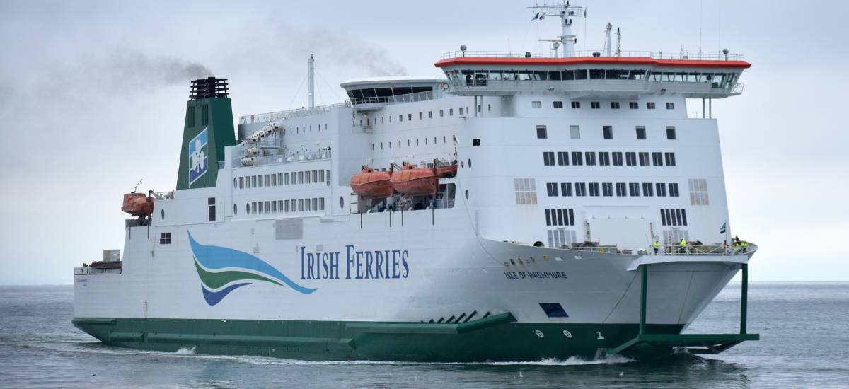 Irish Ferries : l’Isle of Inishmore à Calais | Mer et Marine