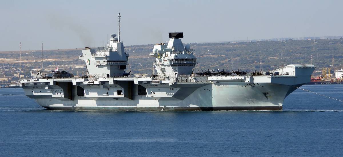 Le HMS Queen Elizabeth achève son premier déploiement | Mer et Marine
