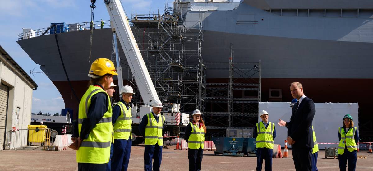 Mise en chantier de la troisième frégate britannique du type 26 | Mer ...