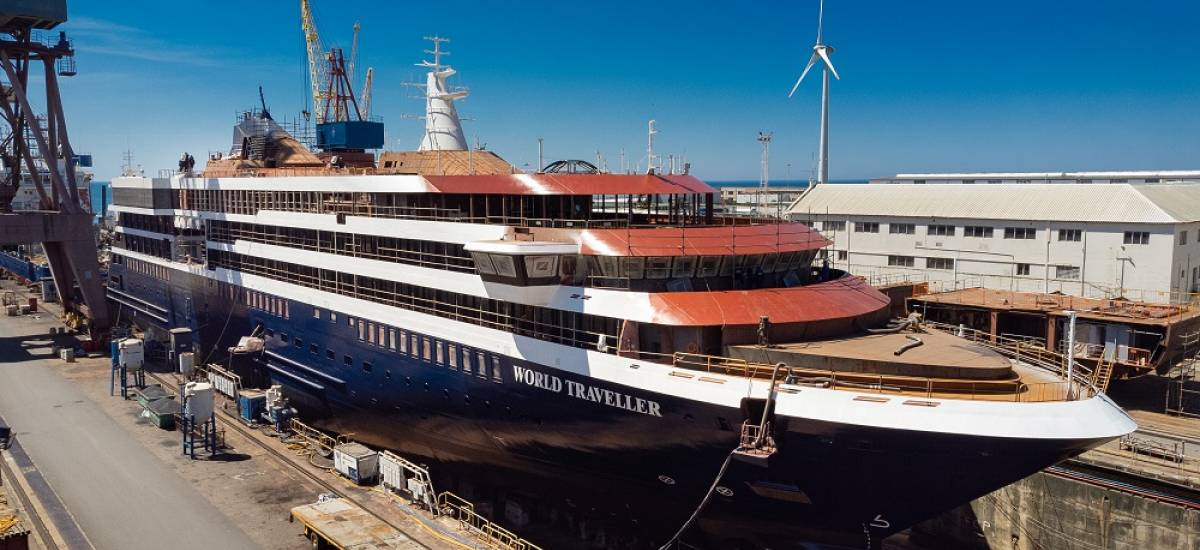 WestSea : le quatrième navire d’expédition de Mystic en achèvement à ...