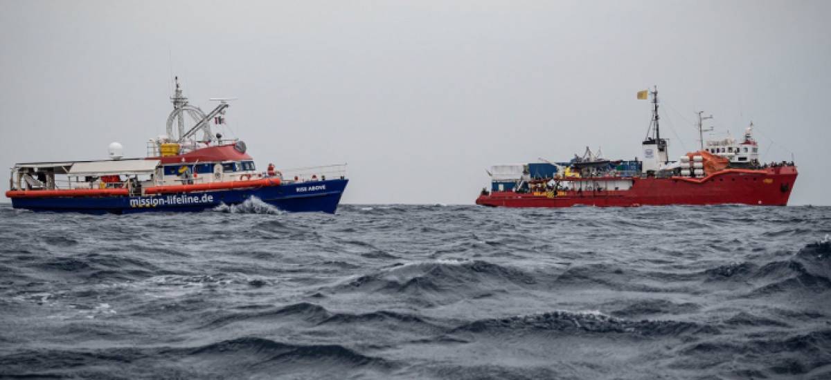 Les 800 rescapés du Sea-Eye 4 débarqués en Sicile | Mer et Marine