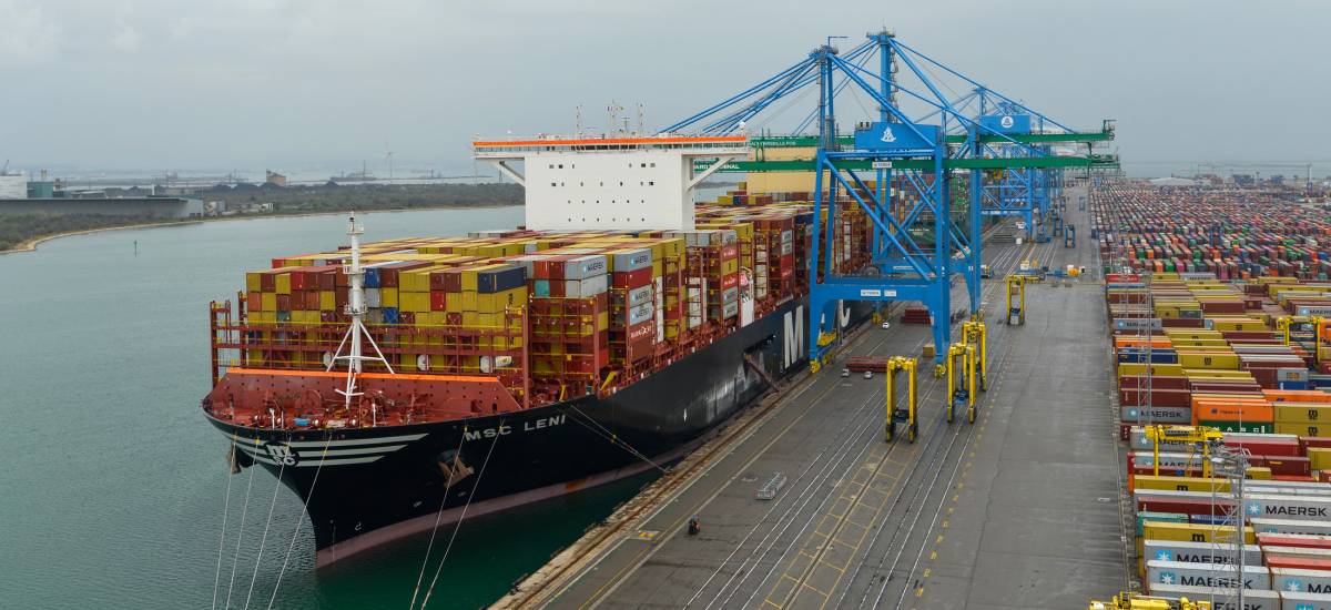 Avec le MSC Leni, les terminaux conteneurs de Fos enregistrent un ...