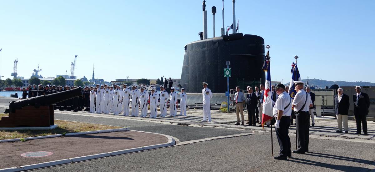 SNA Rubis : dernière prise de commandement et ultime mission avant ...