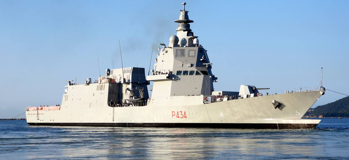Marine italienne : le premier PPA « Full » a débuté ses essais en mer ...