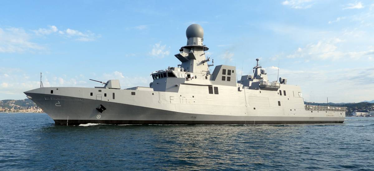 Fincantieri : la dernière des quatre corvettes qataries en essais | Mer ...