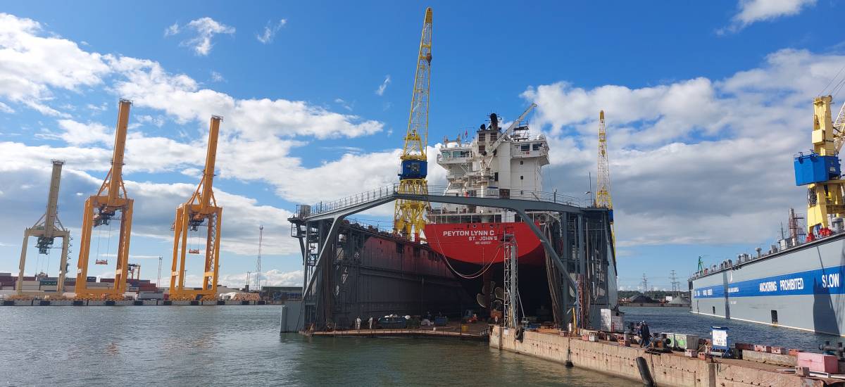 Sur le chantier Western Shipyard à Klaipeda | Mer et Marine