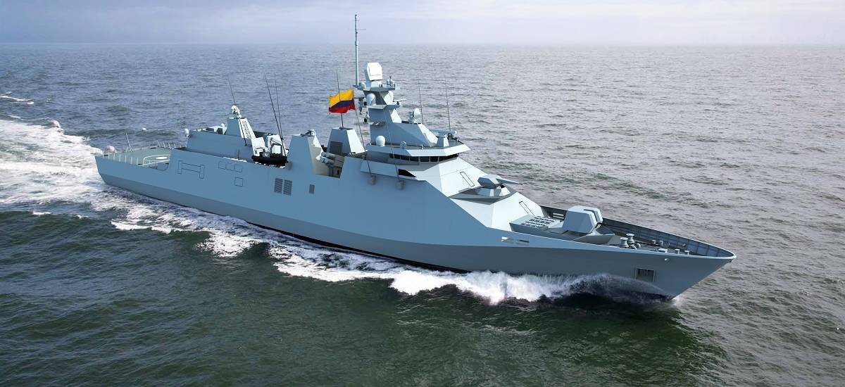 Un design Damen pour les futures frégates colombiennes | Mer et Marine