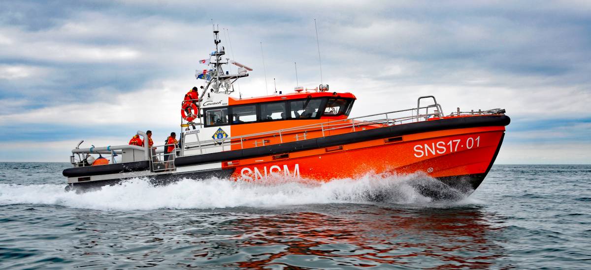 A bord du Gustave Gendron, premier des nouveaux navires de sauvetage de ...