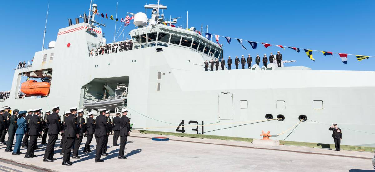 La marine canadienne met en service son second patrouilleur polaire ...