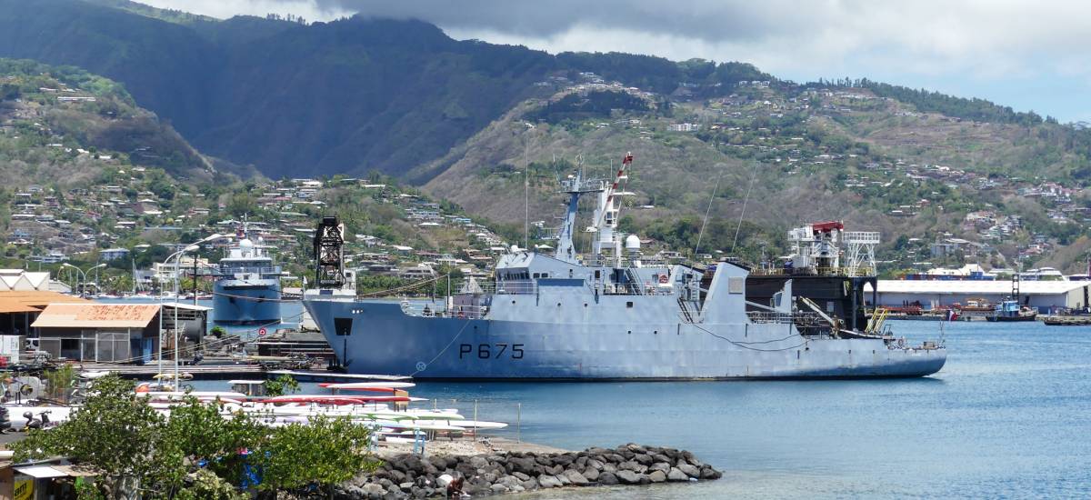 Papeete : un nouveau quai pour accueillir les futurs patrouilleurs du ...