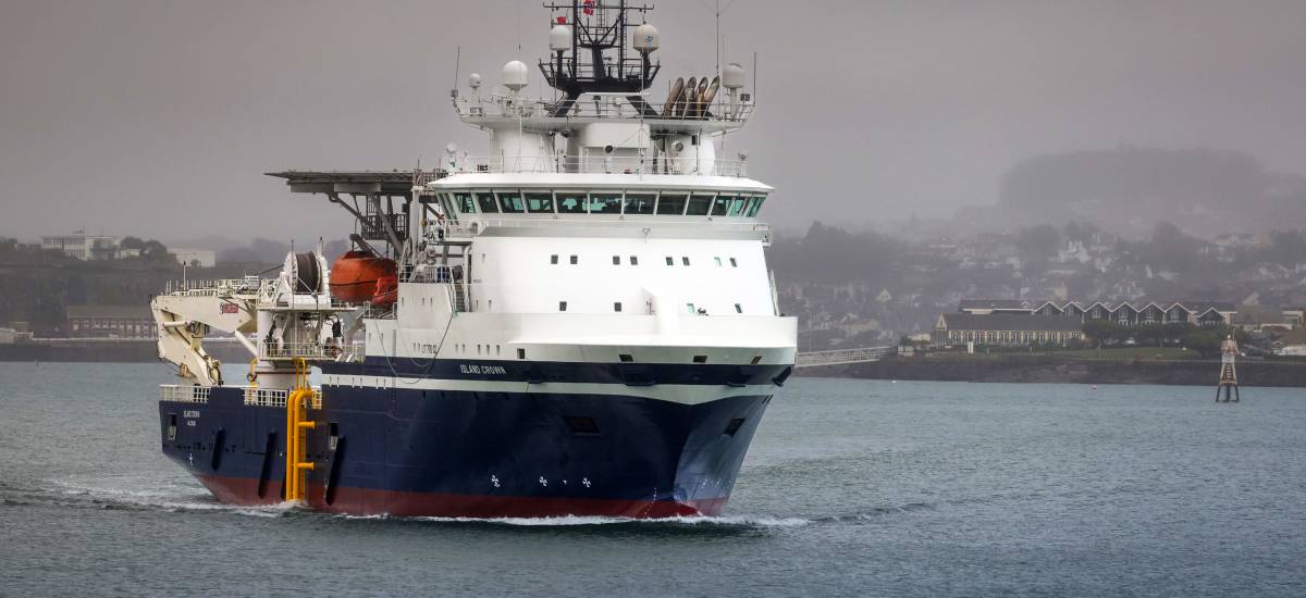 Royal Navy : un navire offshore comme bateau-mère pour les drones de ...