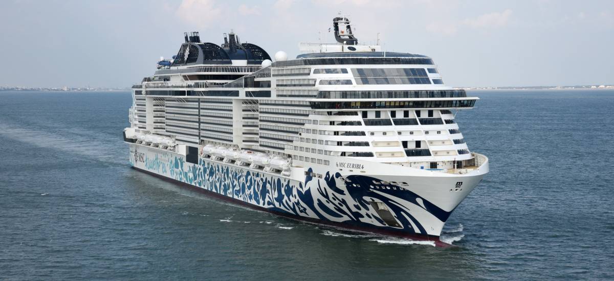Chantiers de l’Atlantique : le MSC Euribia a débuté ses essais en mer ...