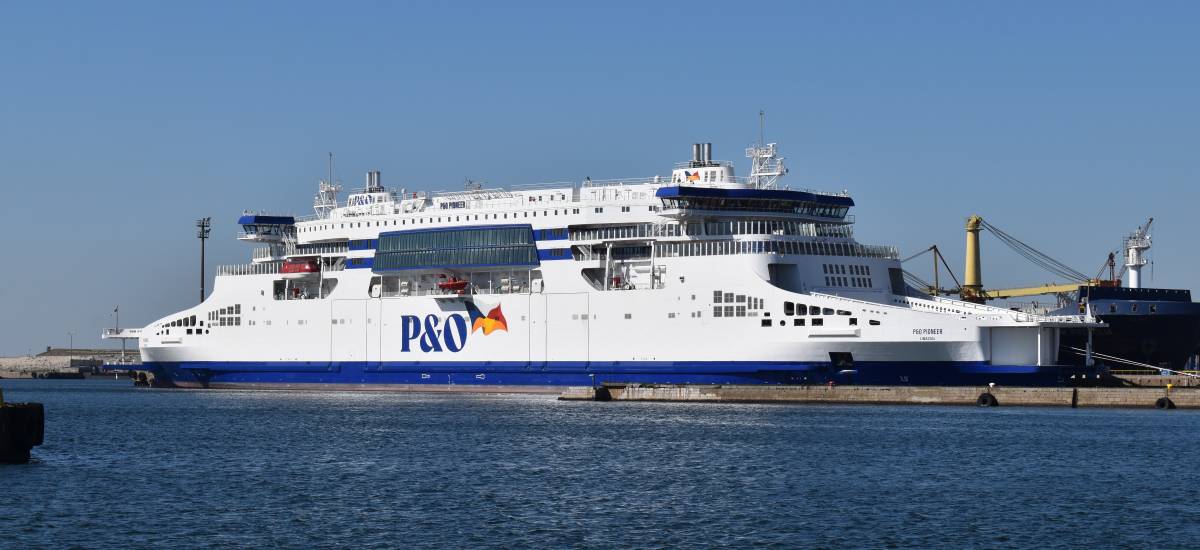 Incident technique lors des essais du nouveau ferry P&O Pioneer | Mer ...
