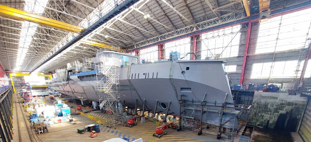 Naval Group : la construction des frégates grecques avance tambour ...