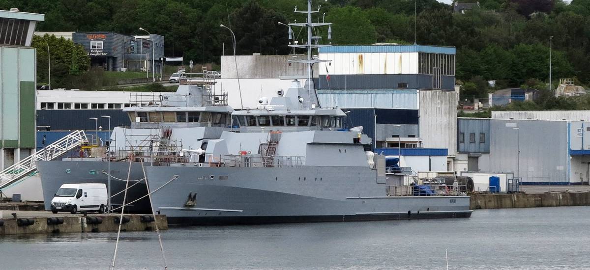 Piriou : le troisième patrouilleur sénégalais en achèvement à flot ...