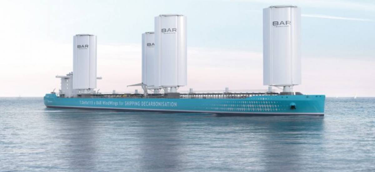 Propulsion par le vent : BARTech et Deltamarin travaillent à l’optimisation des coques | Mer et ...