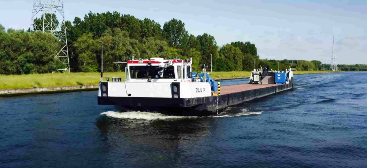 Kongsberg teste une nouvelle navigation autonome sur la barge fluviale ...