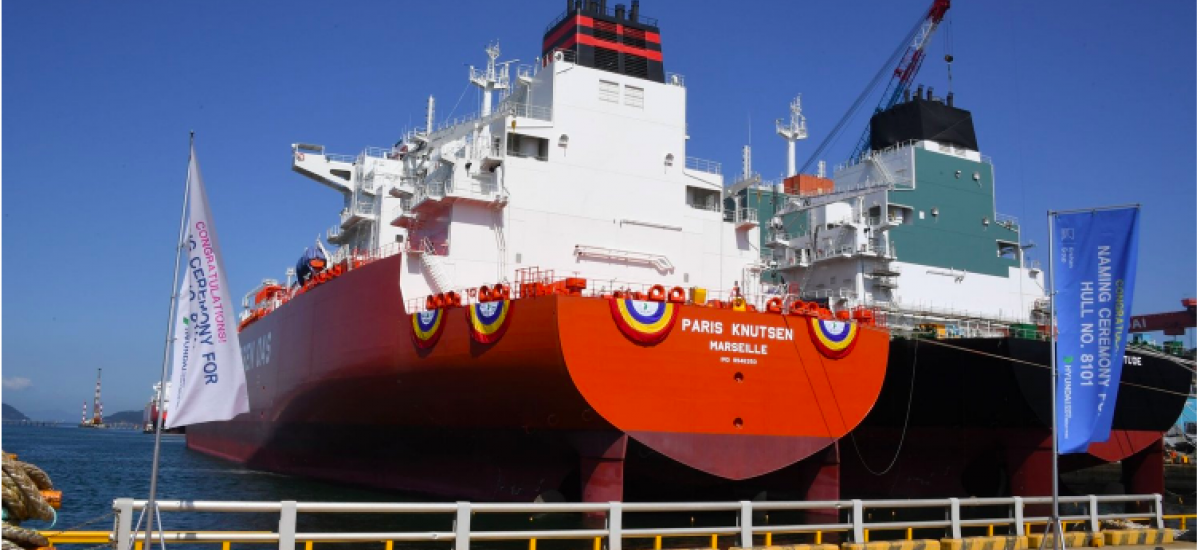 Knutsen réceptionne un nouveau méthanier sous pavillon français | Mer ...