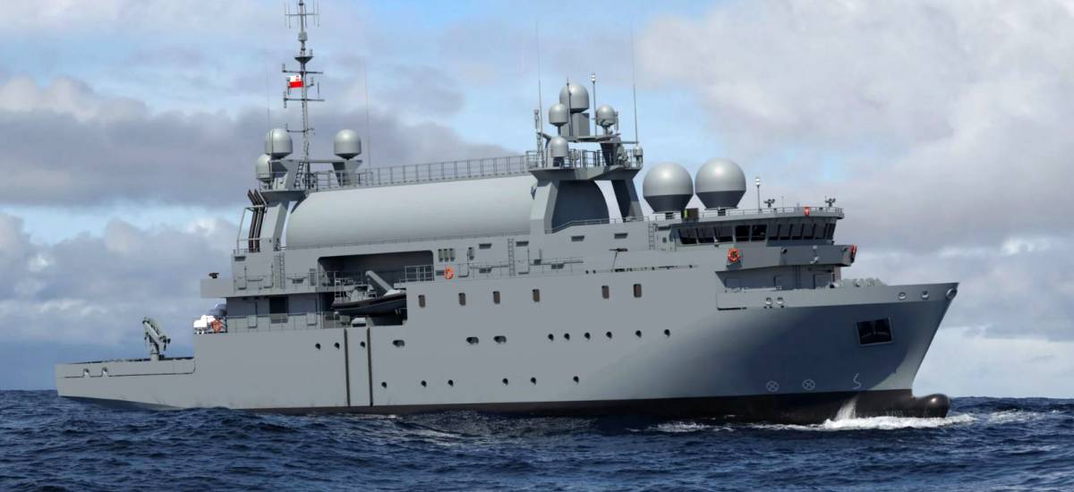 Saab : mise à l’eau du nouveau navire de renseignement polonais | Mer ...
