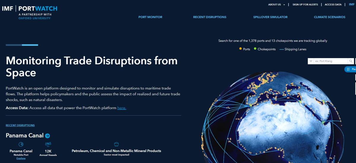 PortWatch : une plateforme du FMI pour suivre les effets de ...