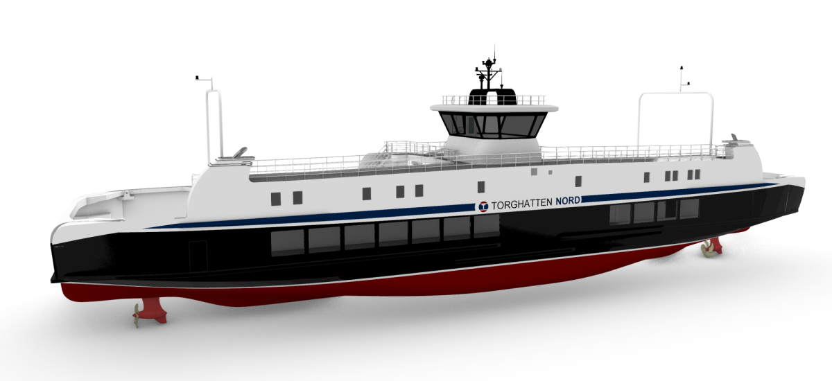 Remontowa construit un nouveau ferry électrique pour Torghatten | Mer ...