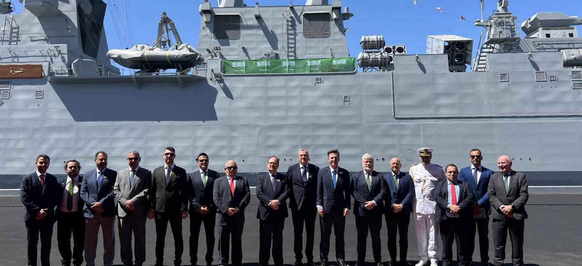 Navantia livre la dernière des cinq corvettes commandées par l’Arabie ...